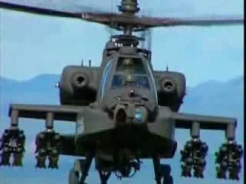 AH-64 Apache - Agility Demo & Firing Rockets