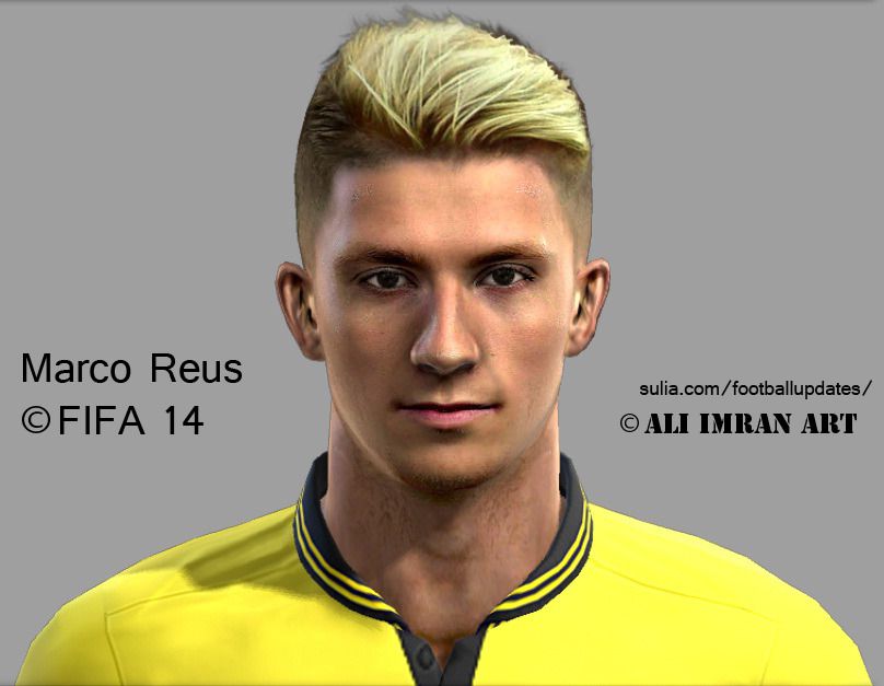 Marco Reus in FIFA 14. Looks so REALISTIC ! Great work by EA Sports >>