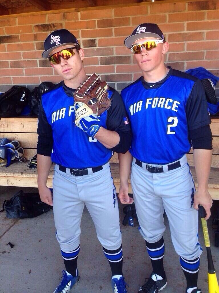 Air Force's new baseball uniforms.